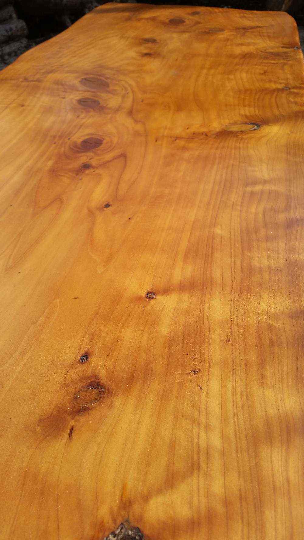 Large Chunky Coffee Table Solid English Macrocarpa